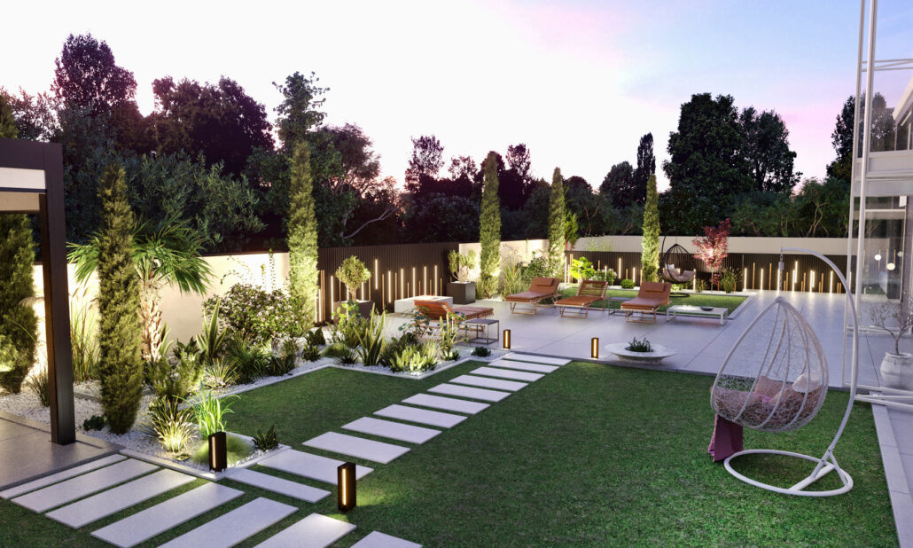 Modele De Jardin Moderne